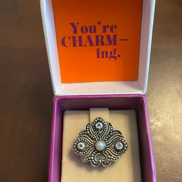 Lori Bonn | Jewelry | Lori Bonn Sterling Silver Pearl And White Topaz ...